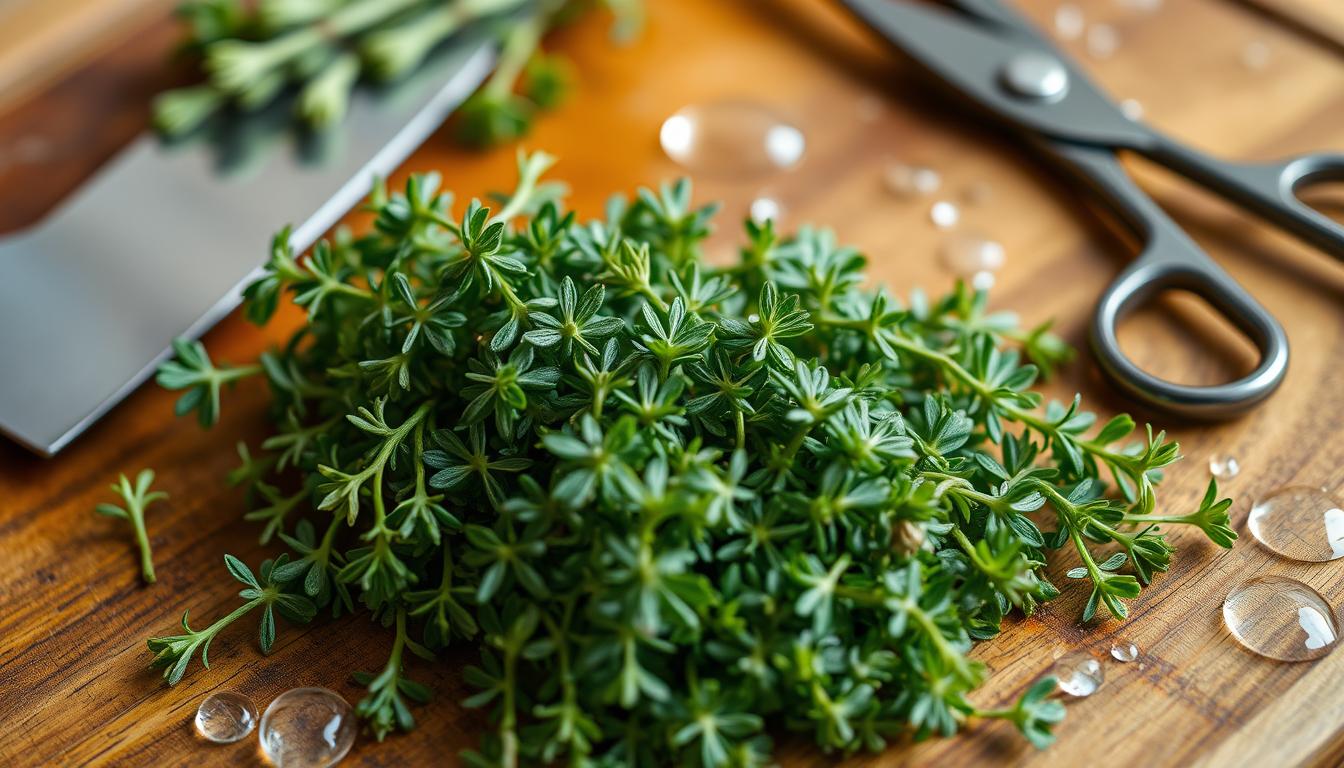 How to Prepare Fresh Thyme Without Losing Flavor